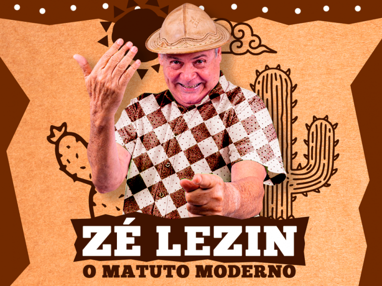 Neste sábado (17) Zé Lezin apresenta show ‘O Matuto Moderno’, em Patos ...